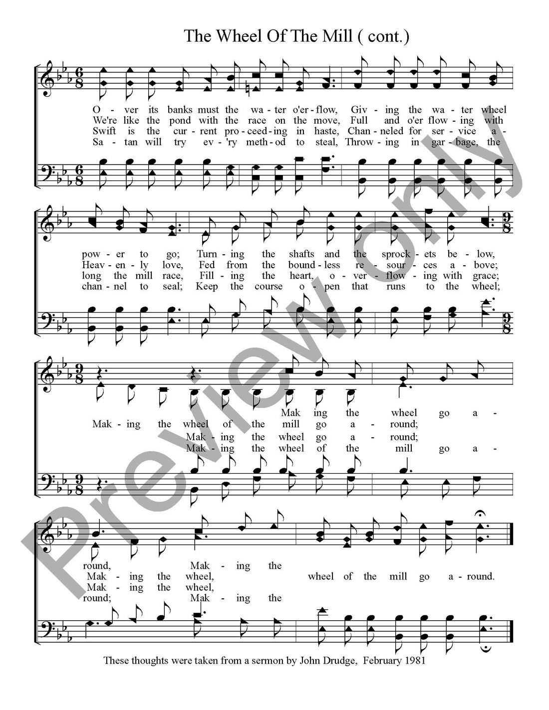 The Wheel Of The Mill